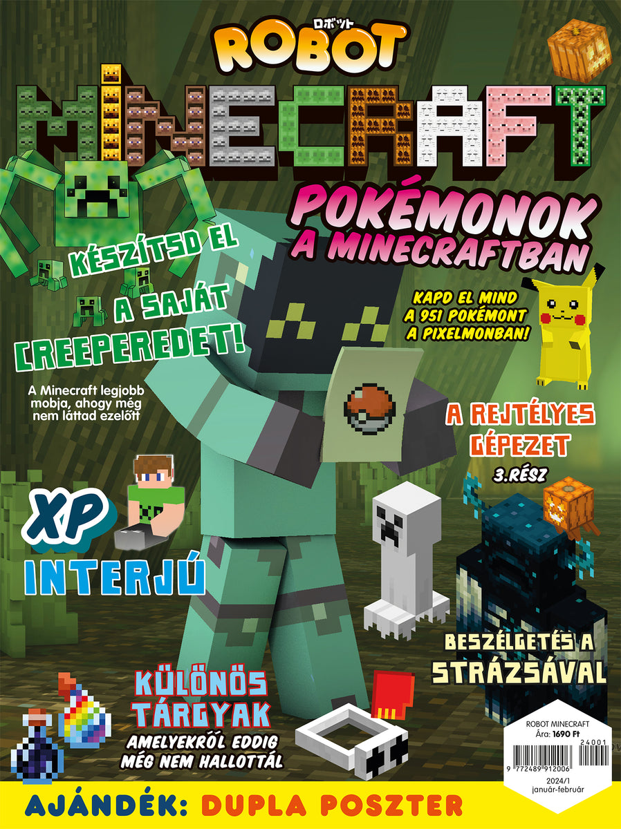 Minecraft magazin 2024/1 – Pesti Könyv